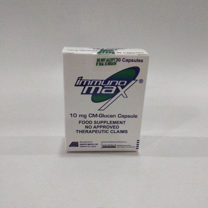 Immuno max 10mg capsule 30's | Lazada PH