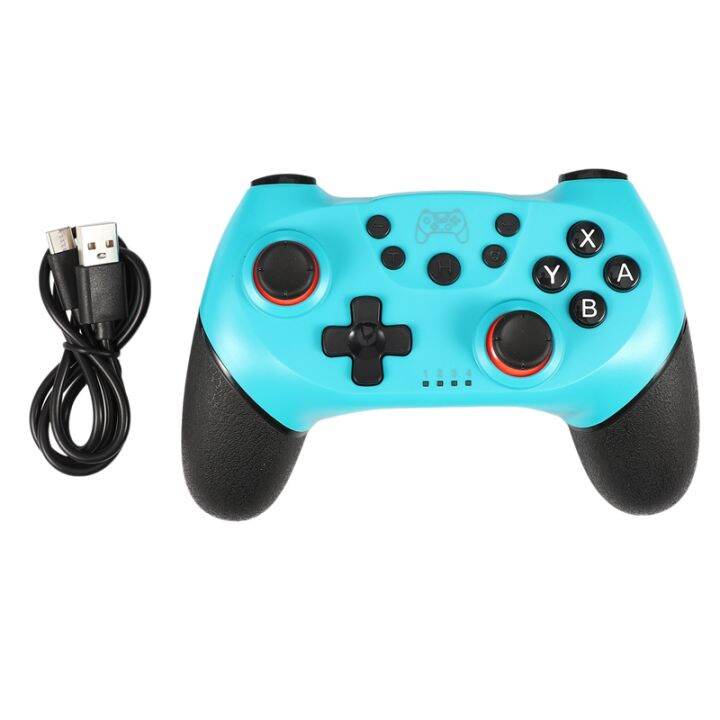 Wireless Bluetooth Gamepad Game Joystick Controller for Nintendo Switch Pro Host with 6-Axis ...