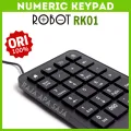 Keyboard Angka Numeric Keypad Robot RK01 - Keyboard USB Kabel Numberic ...
