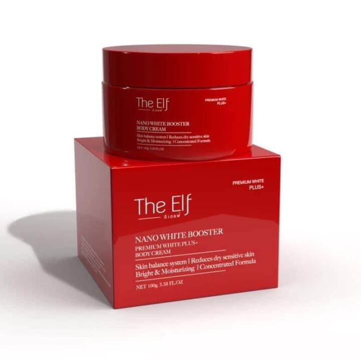กระปุก ดิเอลฟ์ บูสเตอร์ The Elf Nano White Booster แบบกระปุก 100 กรัม ...