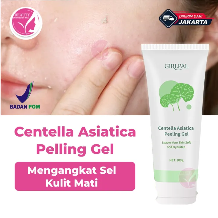 Feeling wajah exfoliating viral tiktok - GIRLPAL Centella Asiatica Peeling Gel 100g - Facial ...