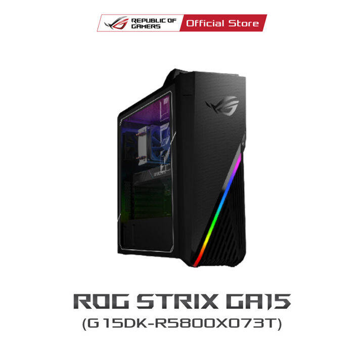 ASUS PC ROG Strix G15DK-R5800X073T, Ryzen 7 5800X, 16GB (8GB x2) DDR4 ...
