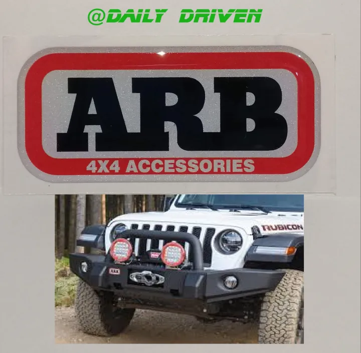 ARB Sticker Silicon/Dome-type Sticker BIG | Lazada PH