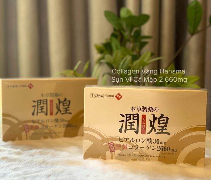 Collagen Hanamai Gold Nhật Bản, 60 gói | Lazada.vn