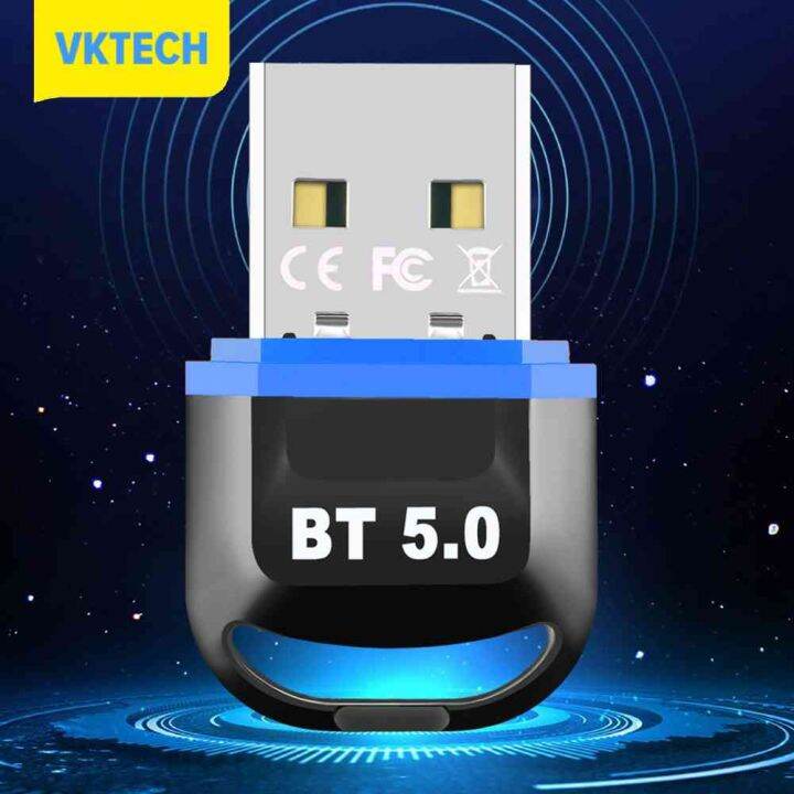 [Vktech] USB Adapter Bluetooth-compatible 5.3 Mini Wireless USB Adapter ...