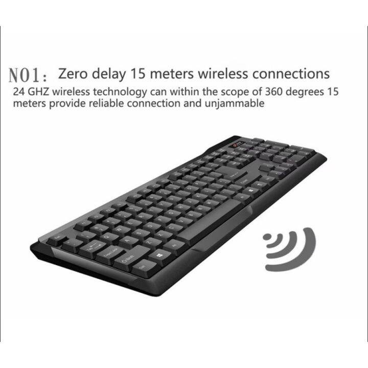 V2S KM500 wireless keyboard ultra-thin mouse set typing silent silent ...