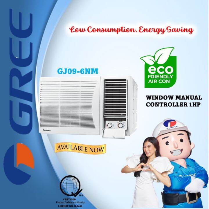 GREE WINDOW TYPE MANUAL CONTROLLER 1HP | Lazada PH