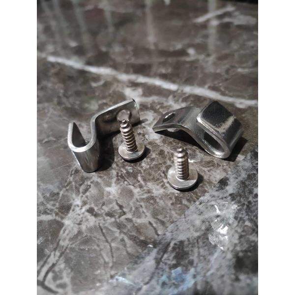 HELMET HOOK FOR NMAX AEROX V1 ONLY WITH BOLTS PURE STAINLESS | Lazada PH