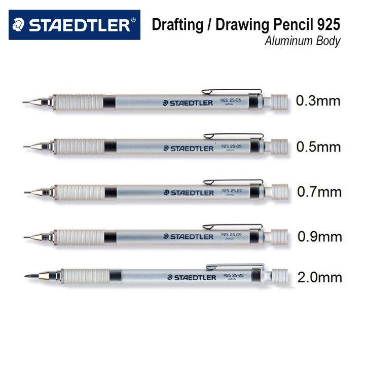 Staedtler 925 Drafting / Sketch Mechanical Pencil Aluminum Body ...