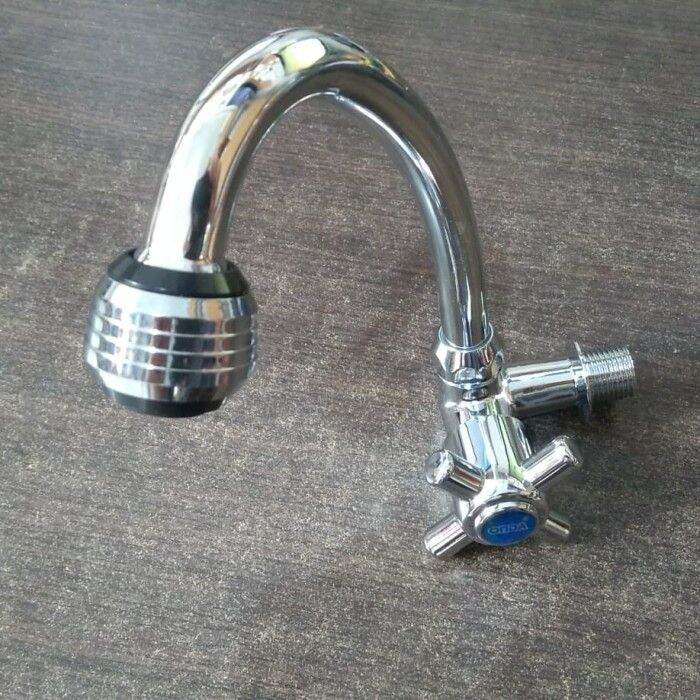 Kran Bak Cuci Piring ONDA V 632 CA Keran Air BCP Chrome Kepala Filter ...