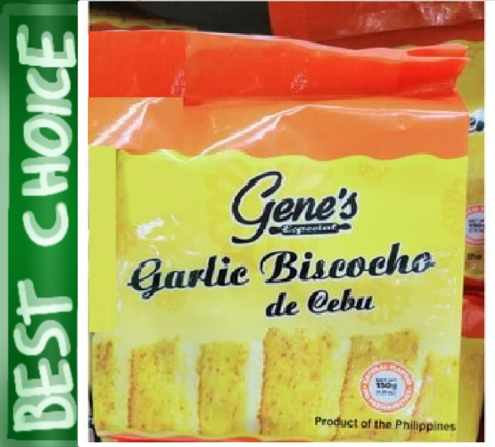Pasalubong-Cebu Delicacies: Gene's Especial Garlic Bicocho de Cebu ...