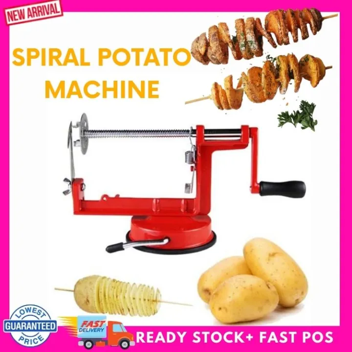 👉READY STOCK👉🇲🇾3 String Potato Slicer Machine Rotate Twisted Twister ...