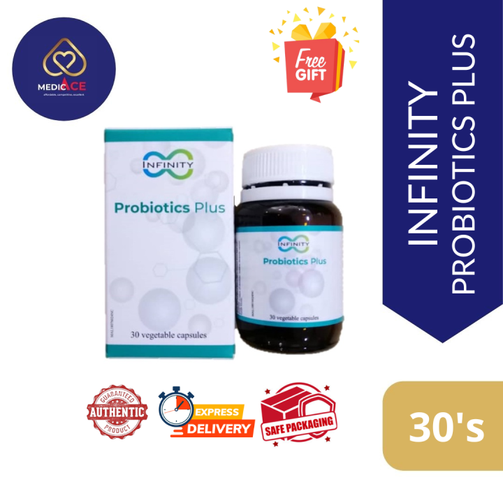 Infinity Probiotic Plus 30's FOC FREE GIFT (Exp: 08/2025) | Lazada