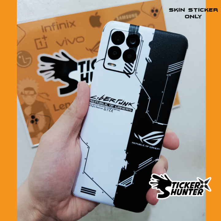 CyberPunk Skin Wrap for all mobile device. Sticker Only "PM YOUR PHONE ...