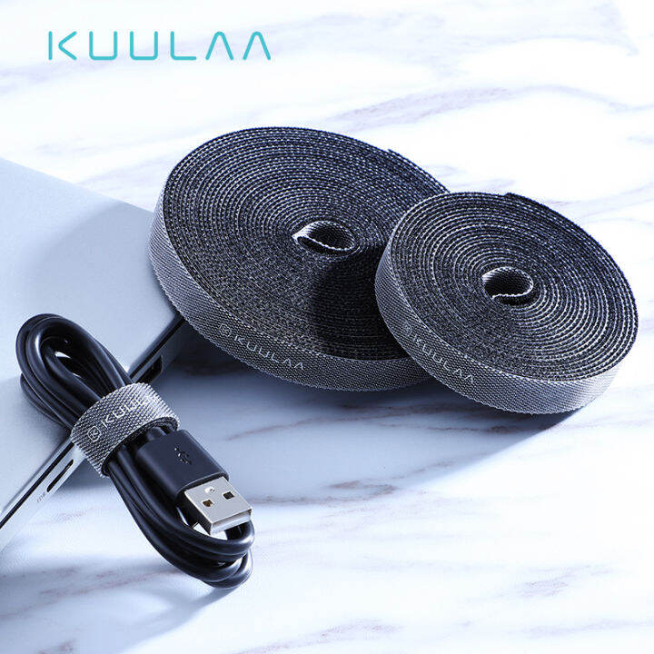 KUULAA Cable Organizer Wire Winder Cable Holder For Mouse Earphone Cord ...