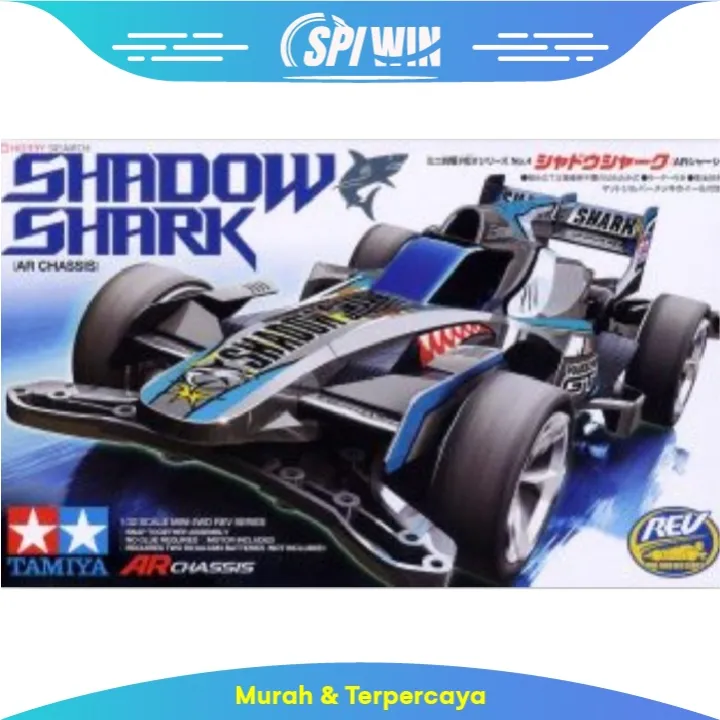 Tamiya Mini 4WD Shadow Shark - AR Chasis 18704 | Lazada Indonesia