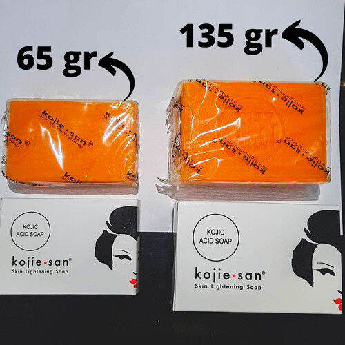 KOJIE SAN Skin Lightening Soap Kojic Acid, 65g Sabun KOJIESAN BPOM | Lazada Indonesia