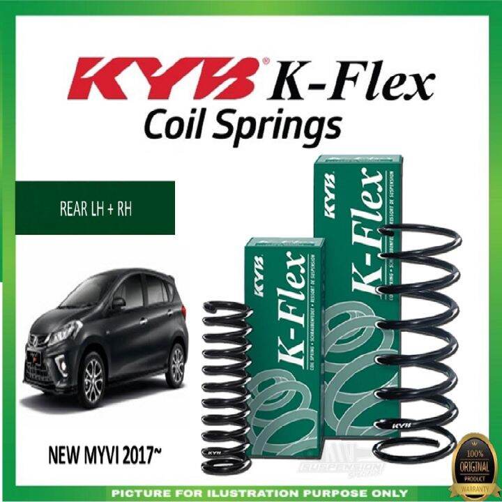 PERODUA MYVI D20N (2018~) FRONT / REAR / SET COIL SPRING STANDARD KYB K ...