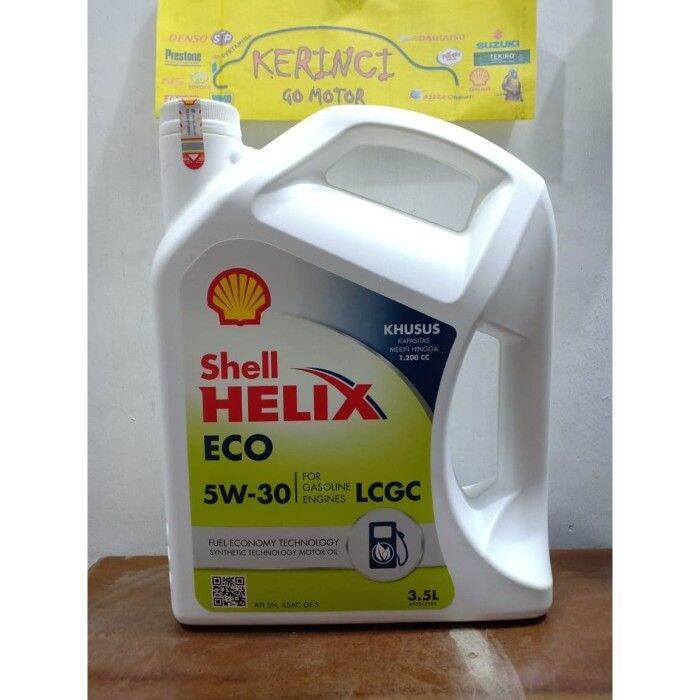 OLI SHELL HELIX ECO 5W-30 4L GALON - OLI SHELL ECO 5W-30 | Lazada Indonesia