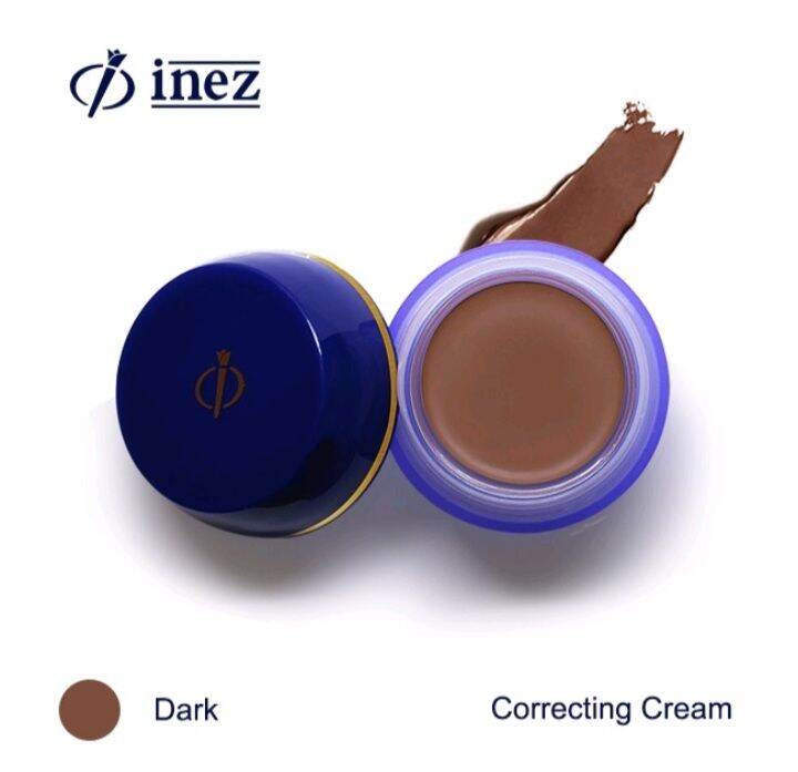 Inez Color Contour Plus Correcting Cream – 04 Dark / Correcting Cream ...