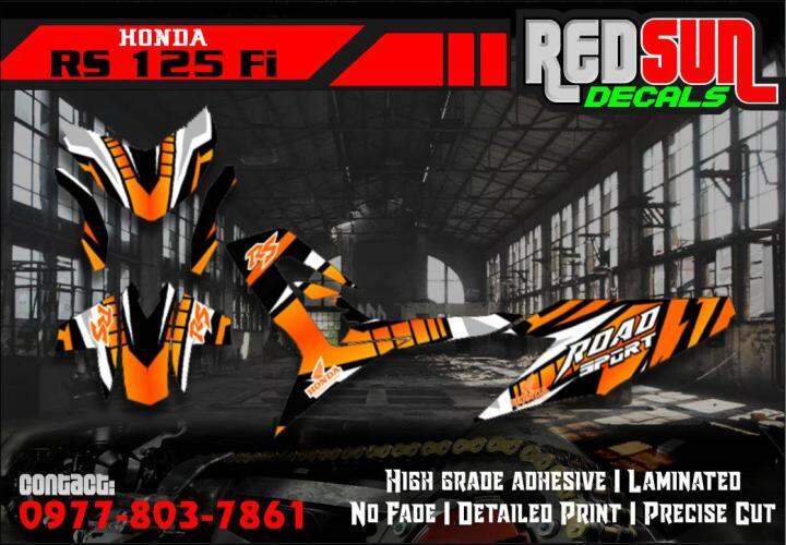 Honda Rs 125 Fi decals | Lazada PH