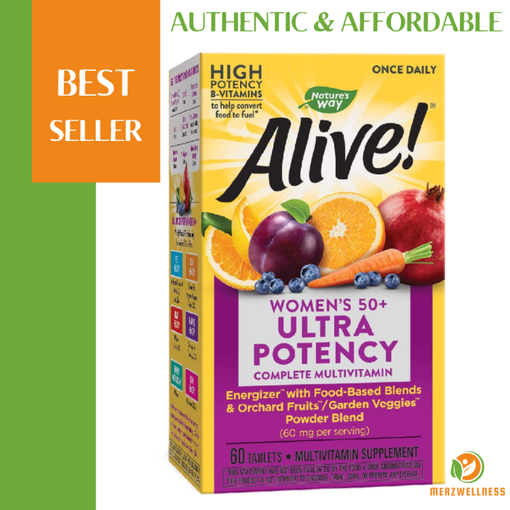Nature's Way, Alive! Once Daily, Women's 50+ Ultra Potency Complete ...