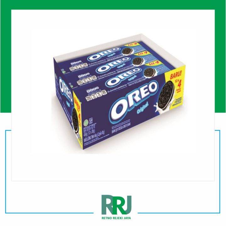 Oreo Vanilla Kotak isi 12 Pcs | Lazada Indonesia