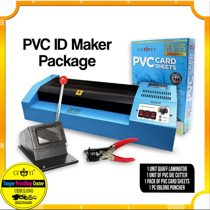 PVC ID MAKER PACKAGE / SET-CEBULONG CUYI | Lazada PH