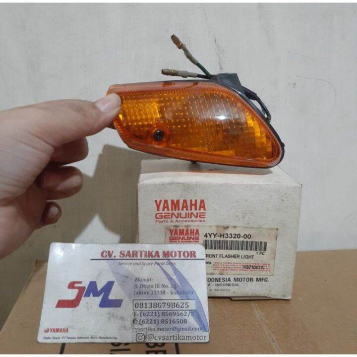 ORIGINAL YAMAHA LAMPU SEIN DEPAN KANAN YAMAHA SIGMA ORIGINAL | Lazada ...