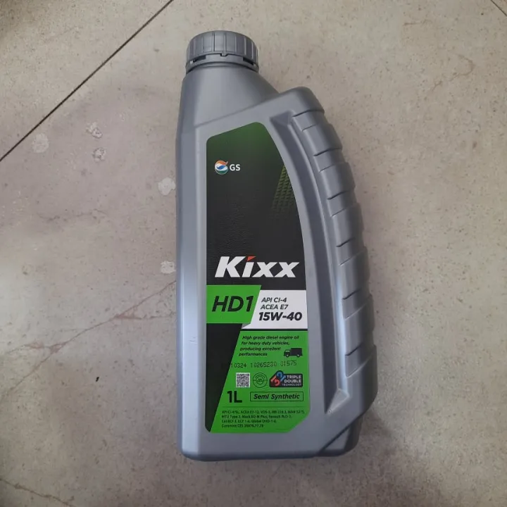 KIXX API CI-4/ACEAE7 15W-40 1L(SEMI SYNTHETIC DIESEL ENGINE OIL ...