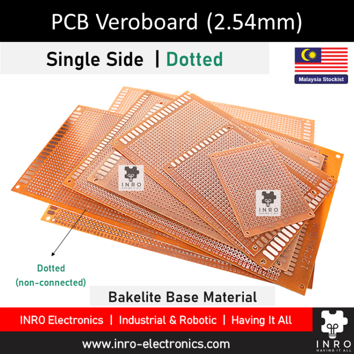 DOT PCB, Veroboard, Printed Circuit Board, Project Board, Prototyping ...