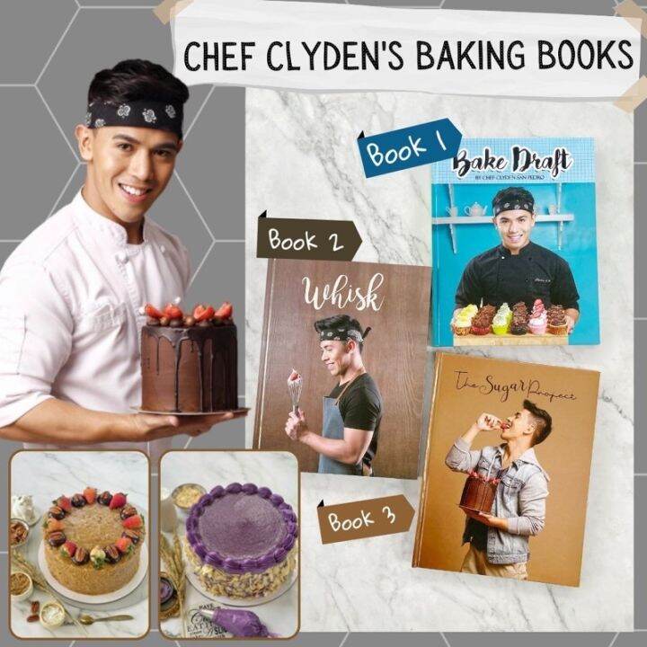 HOT★Baking Books of Chef Clyden - Book 1: Bake Draft / Book 2: Whisk ...