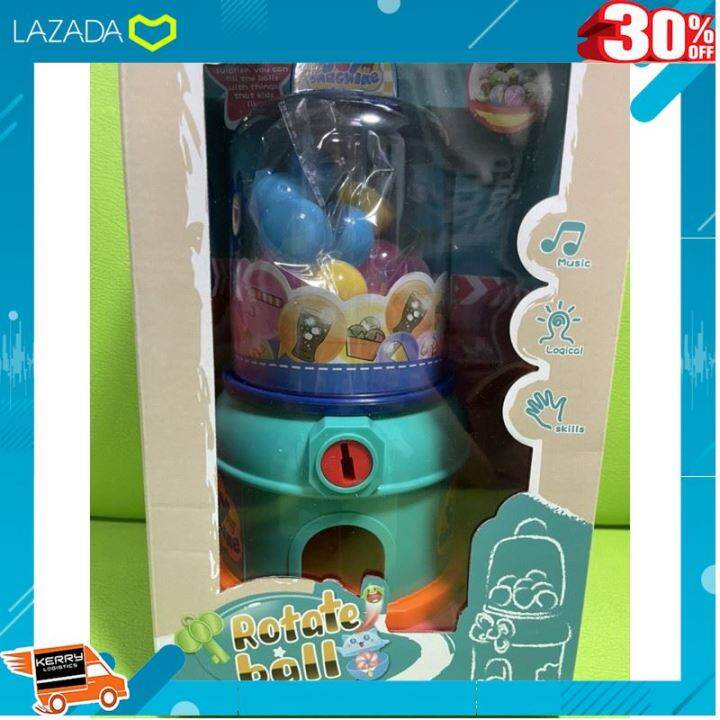 .ผลิตจากวัสดุคุณภาพดี ของเล่นเสริมทักษะ. ตู้หมุนไข่ โหลหมุนไข่ rotate ...