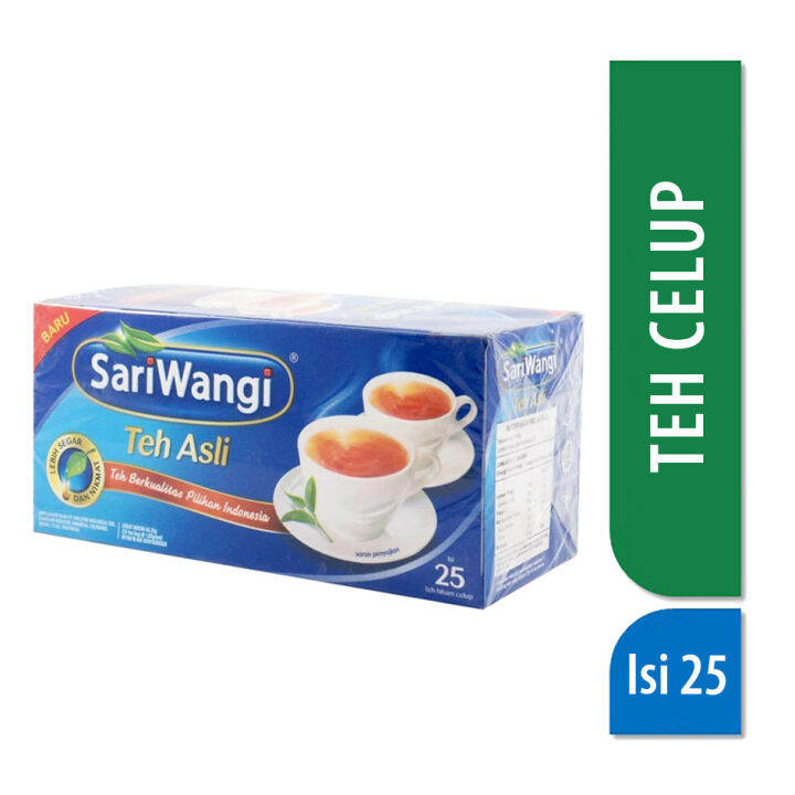 Teh Celup Asli Cap Sariwangi (1 Box X 25 Ktg) | Lazada Indonesia