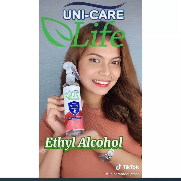 Uni-Care Life Ethyl Alcohol Spray 250ml Bottle of 1 | Lazada PH