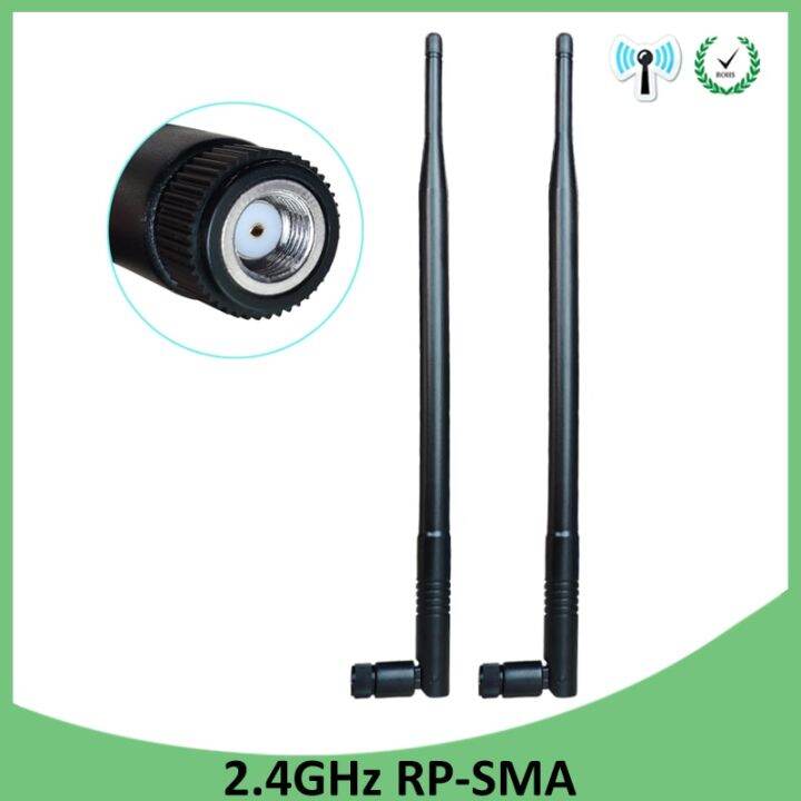 2.4GHz RP-SMA Connector WiFi Antenna pbx antena 12dBi 2.4G 50W High ...