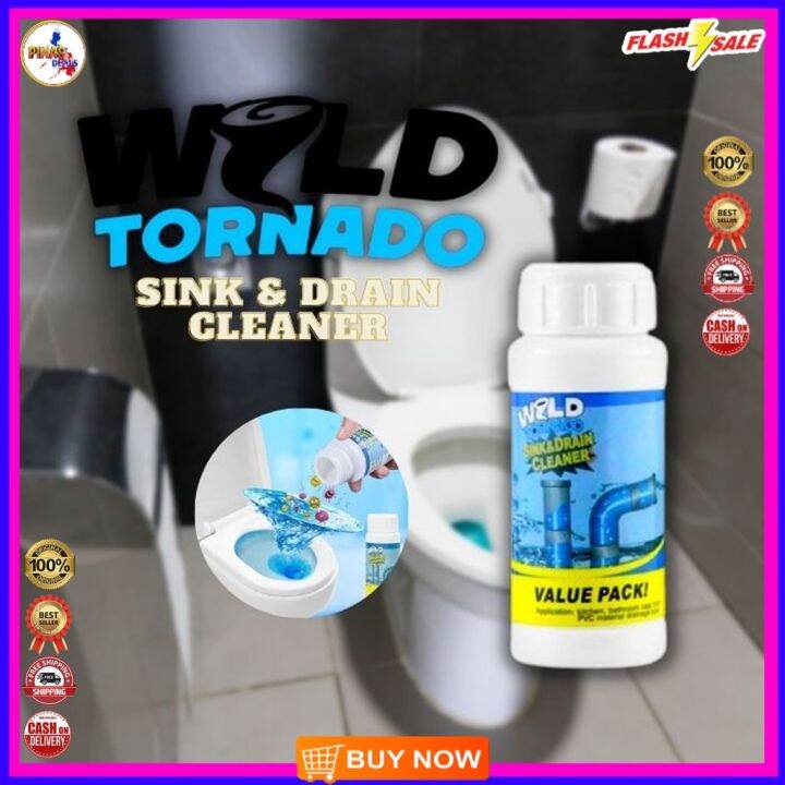 ♗Original Bundle Wild Tornado Powerful Sa Mga Baradong CR at Lababo Pang Tanggal Bara☁ | Lazada PH