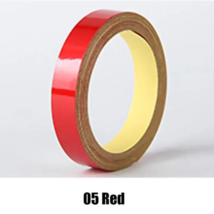 PVC Waterproof Car Sticker Red Lining Reflective Film Decal Strip Vinyl ...