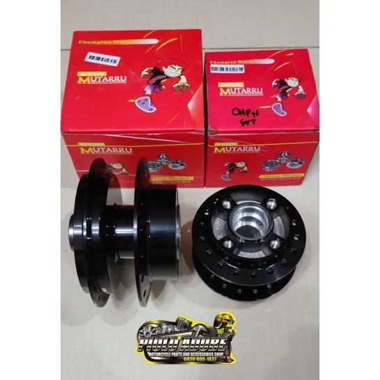 Mutarru hub set For Raider 150 Carb n Fi Thai Disc With Bracket Caliper ...