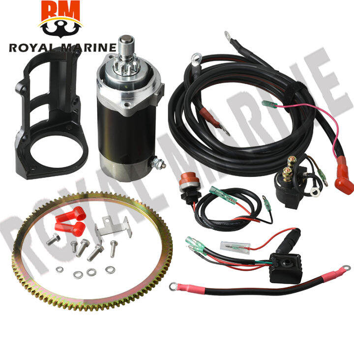 สตาร์ทเตอร์ไฟฟ้าชุดอุปกรณ์ซูซูกิ DT40 40HP 2เครื่องยนต์จังหวะขึ้นลงนอก ...