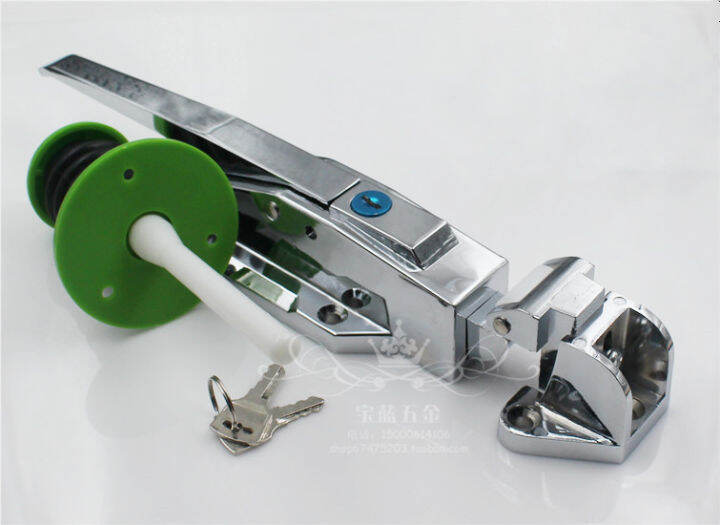 Stainless steel refrigerator door lock convex door refrigerator safety ...
