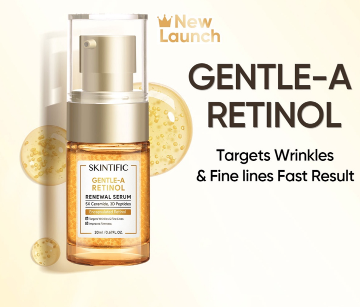 Skintific Gentle-A Retinol Serum 20ML (Anti Aging 5X Ceramide Gentle A ...
