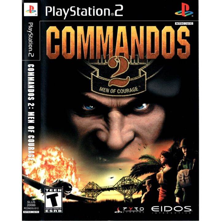 แผ่นเกมส์ Commandos 2 Men of Courage PS2 Playstation2 คุณภาพสูง ราคาถูก ...