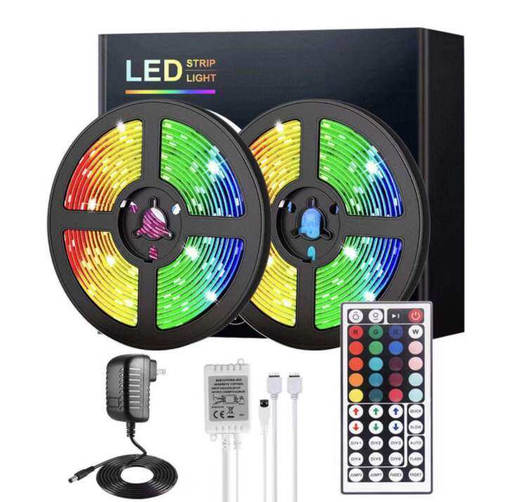 100% Original UME 5M 10M 600LEDS LED RGB Strip Light SMD 3528 Flexible ...
