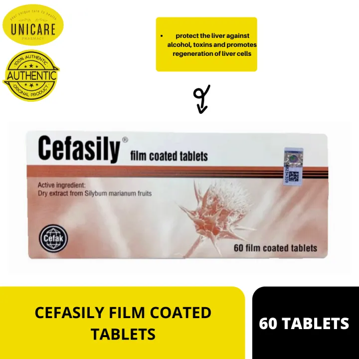 CEFASILY FILM COATED TABLETS (60 TABLETS) | Lazada