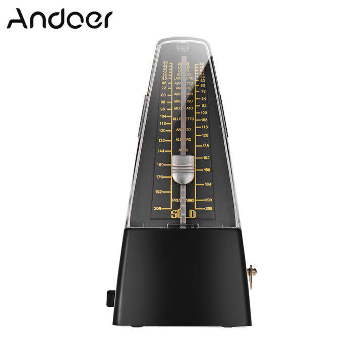Andoer Standard Universal Mechanical Metronome ABS Material for Guitar ...