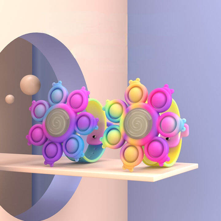 Pops Bule Simple Dimple Toy Its Fidget Anti Stress Relief Silicone ...