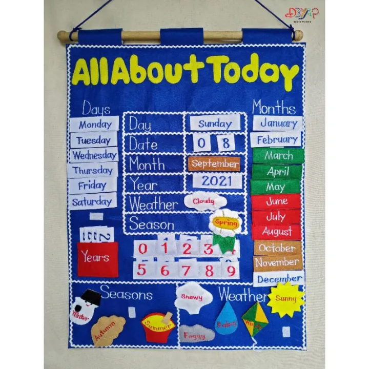 0^4All About today chart for kids | Lazada PH