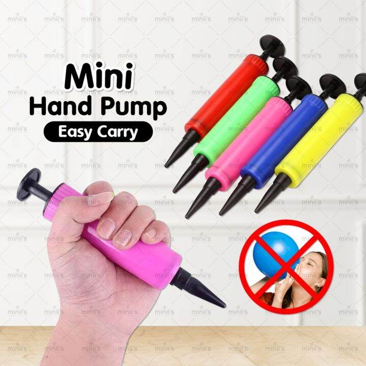 MINIIS PARTY Balloon Pump Balloon Hand Pump Balloon Small Hand Pump ...