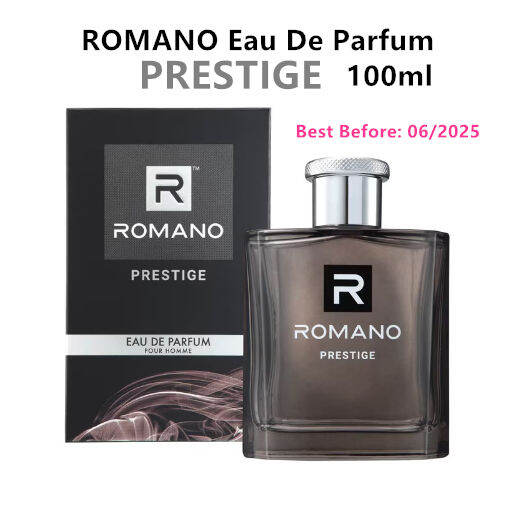 ROMANO EDP Eau De Parfum PRESTIGE 100ml (Best before: 06/2025) | Lazada